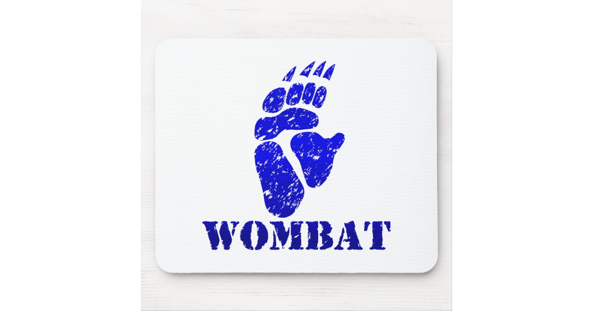 Wombat Footprint III Mouse Pad | Zazzle