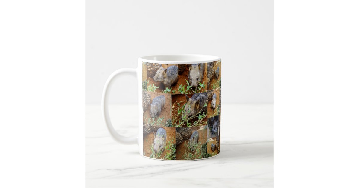 Wombat Photo Collage, Coffee Mug | Zazzle