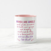 Women are Angels Mug | Zazzle
