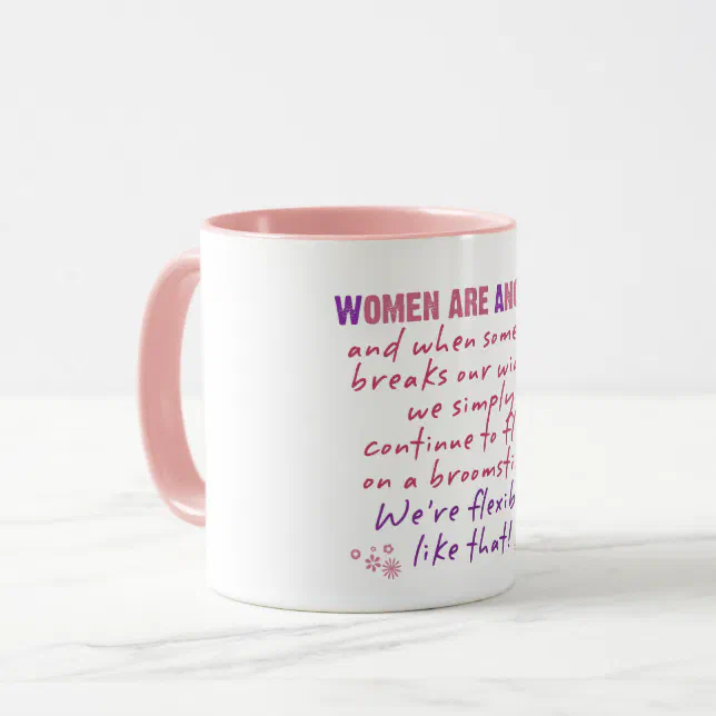 Women are Angels Mug | Zazzle