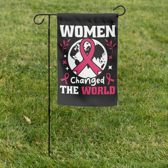 Women Changed The World Feminist Garden Flag | Zazzle