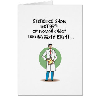 Funny 68th Birthday Cards | Zazzle