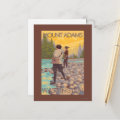 Women Fly Fishing - Mount Adams, Washington Postcard | Zazzle