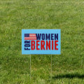 Women for Bernie Yard Sign | Zazzle