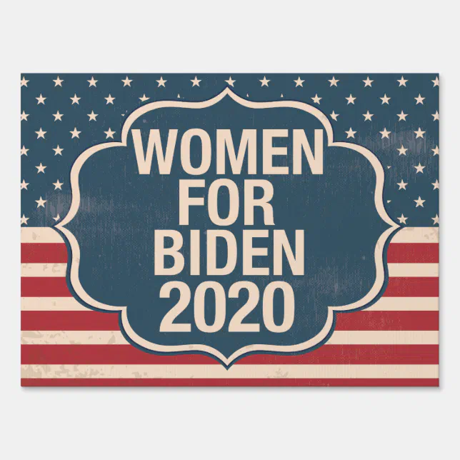 Women for Biden 2020 Sign | Zazzle
