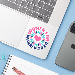 Women for Warren 2020 Sticker | Zazzle