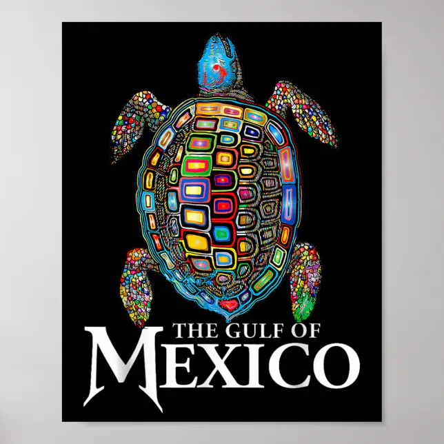 Women Gulf Of Mexico Forever Mexican Souvenir Sea Poster | Zazzle