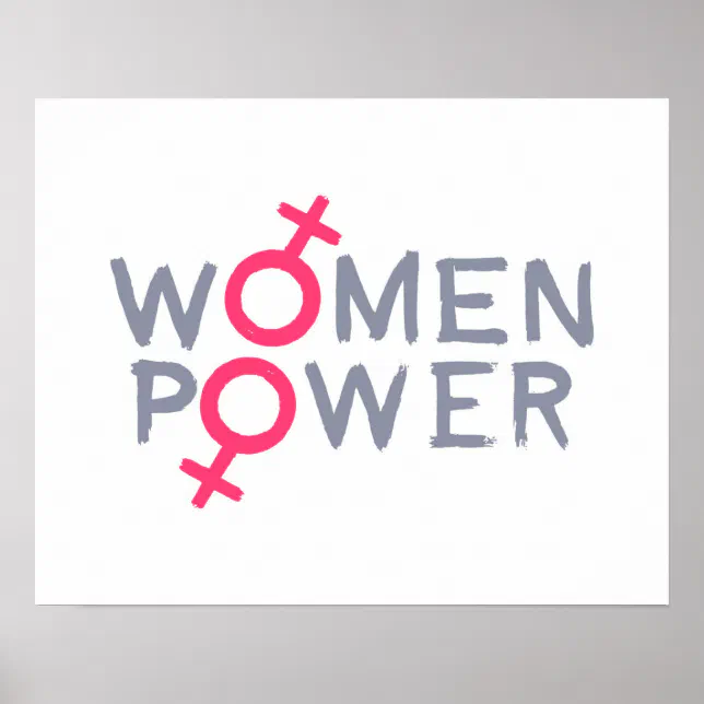 Women Power Poster | Zazzle