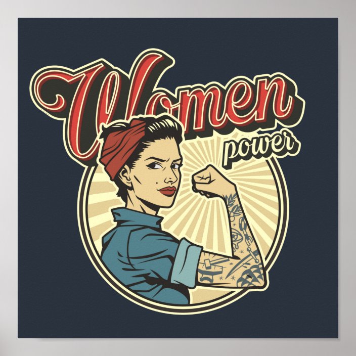 Women Power Poster | Zazzle.com