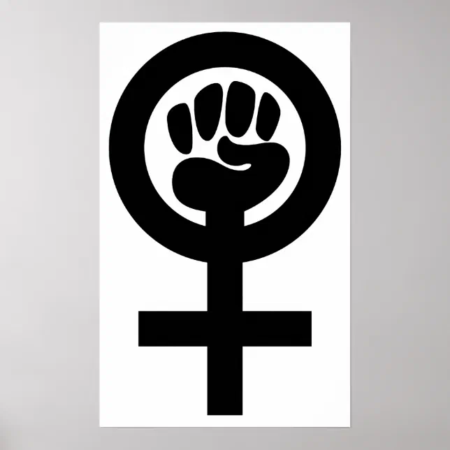 Women Power Symbol Poster | Zazzle