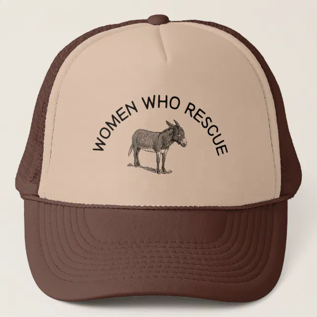 Women Who Rescue Hat | Zazzle