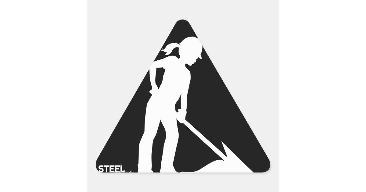 Women Working Construction Themed Sticker | Zazzle