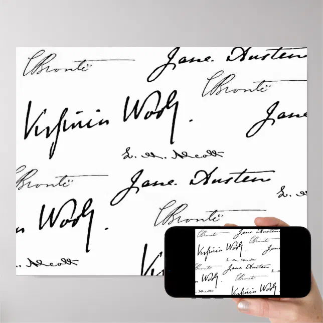 Women Writers Poster | Zazzle