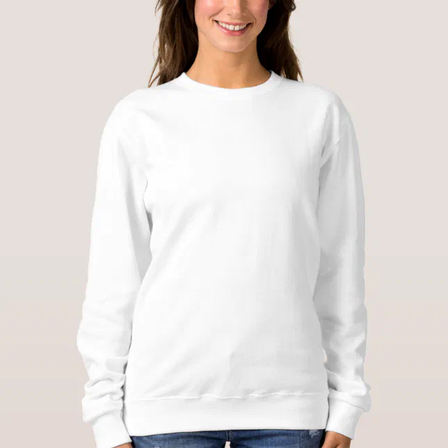 Women's American Apparel Raglan Sweatshirt WHITE | Zazzle