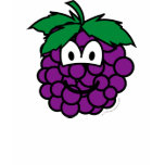 Grapes emoticon : Emoticons @ emofaces.com