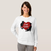 Women's Cat Lover Shirt Plus Size Cat Shirt | Zazzle