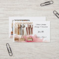 Women's Clothing Boutique Accessory Business Card | Zazzle