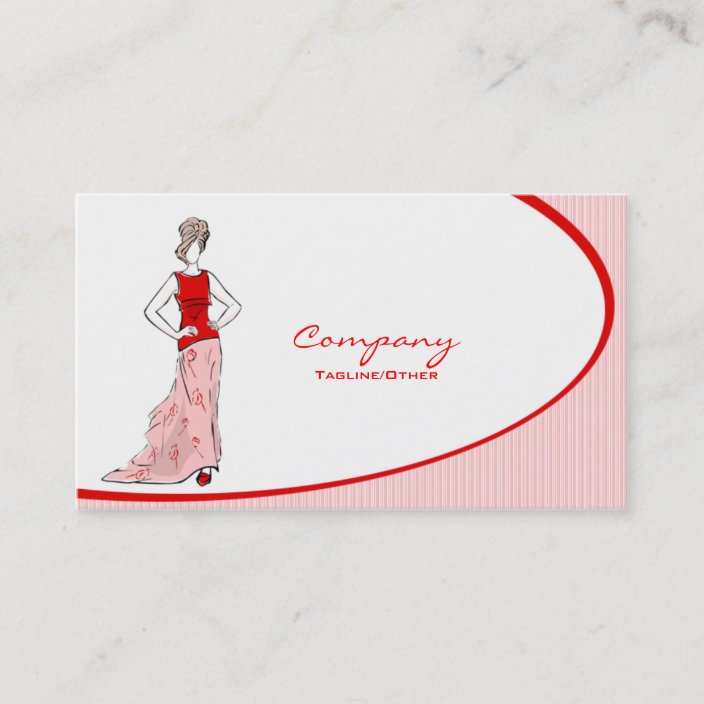 Women's Clothing Business Card | Zazzle.com