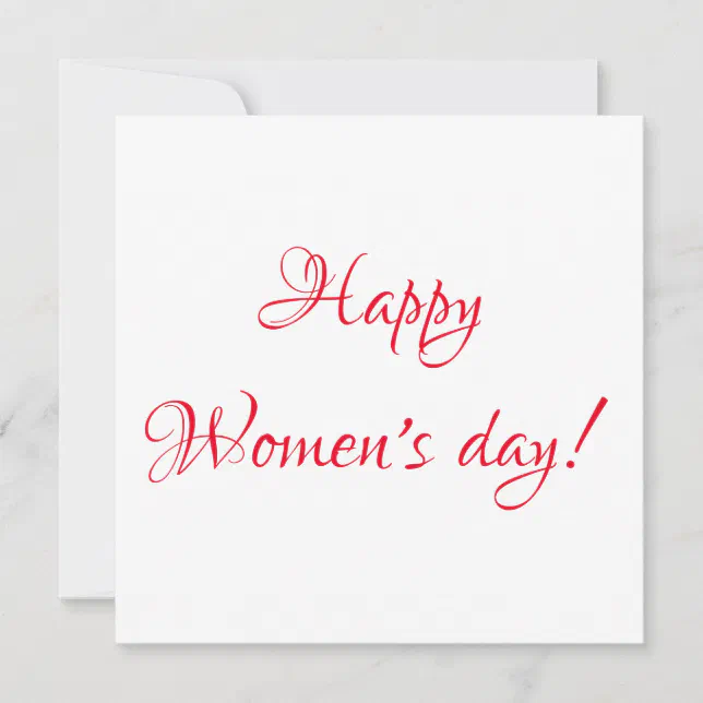 Women's day Postcard | Zazzle