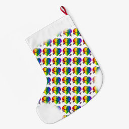 Women's Gay Pride Stocking Lesbian Love Stockings | Zazzle