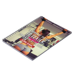 Women's Gym Workout Motivational Notebook | Zazzle