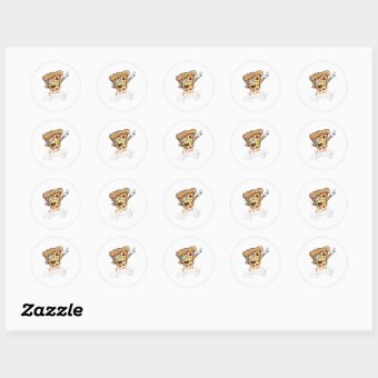 Womens Its My Birthday Cool Graphic Dabbing Pizza Classic Round Sticker ...