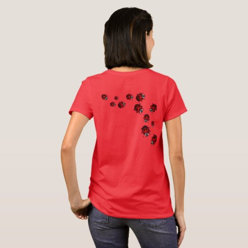 Women's Ladybug Shirt Lady's Ladybird Shirt Tee | Zazzle
