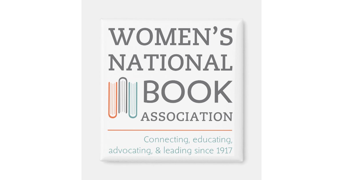 Women's National Book Association logo magnet | Zazzle