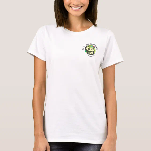 Womens Pocket Logo Tee | Zazzle