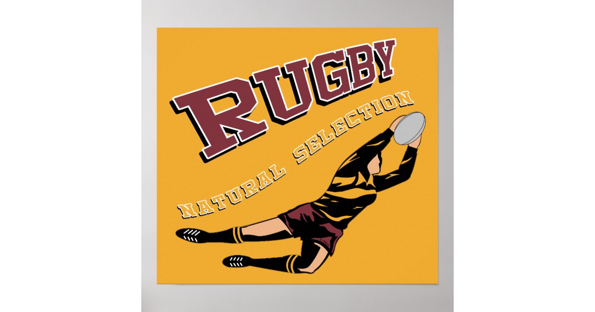 Women's Rugby #2 RY Poster | Zazzle