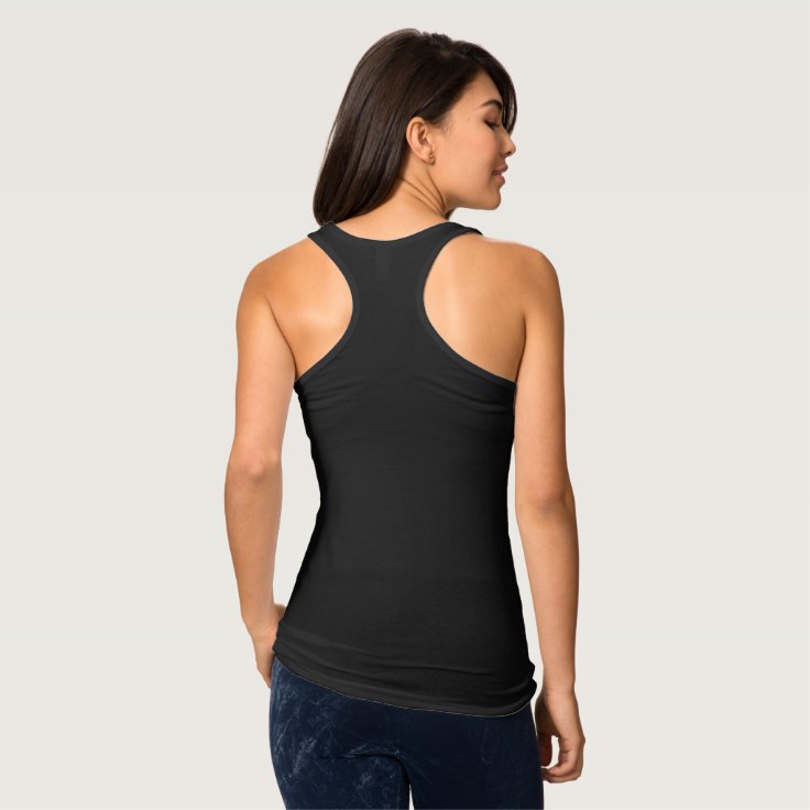 Women's Slim Fit Racerback Tank Top | Zazzle