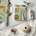 Womens Suffrage Movement Memorabilia Collage Print Wrapping Paper | Zazzle