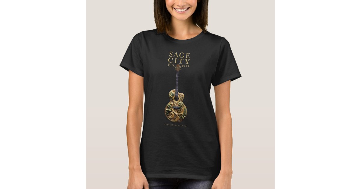 Women's tee featuring Sage City Band logo | Zazzle