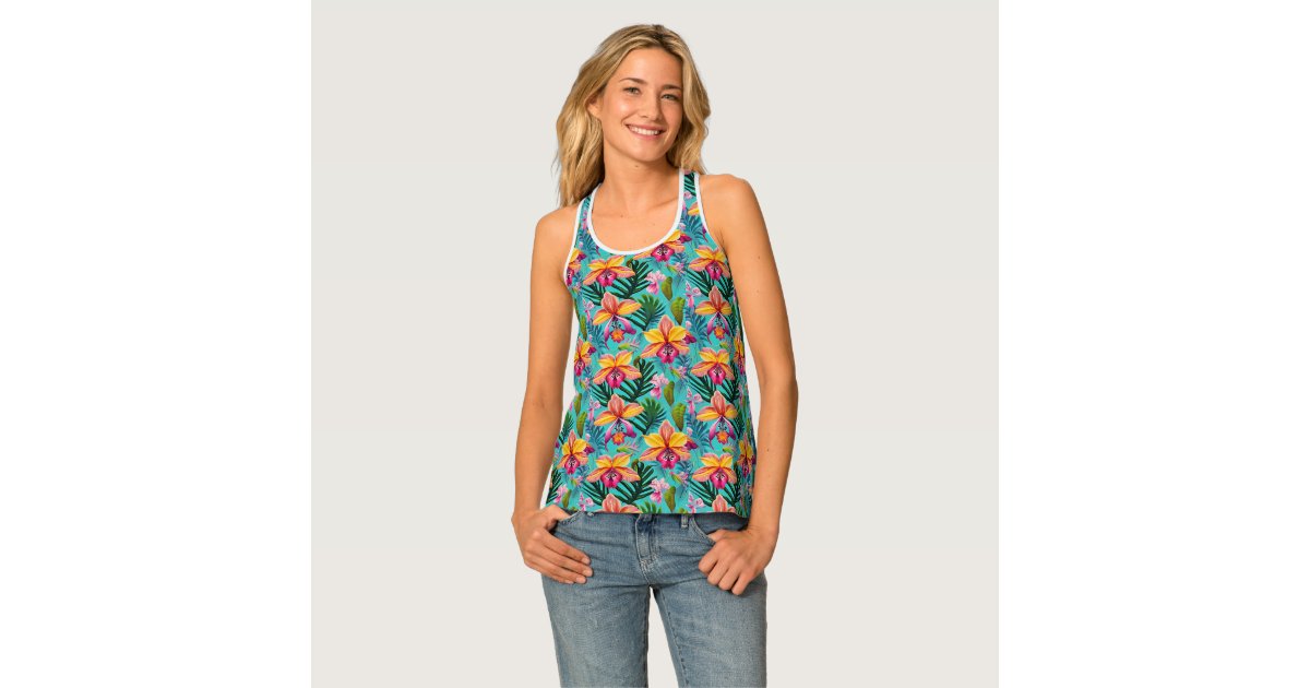 Women's Tropical Tank Top | Zazzle