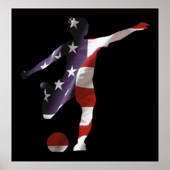 Women's US Soccer Poster | Zazzle