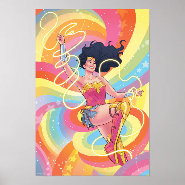 Wonder Woman #773 DC Pride Comic Cover Poster | Zazzle
