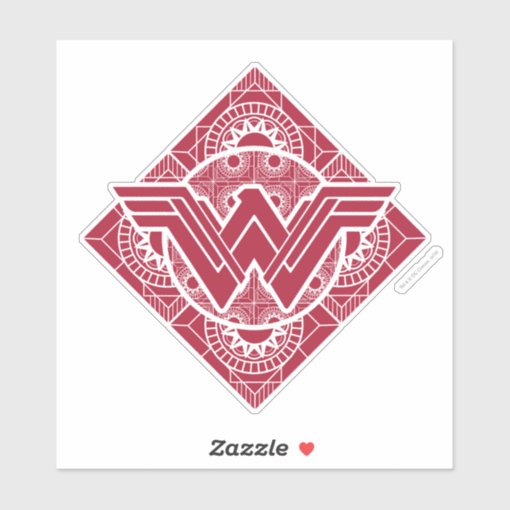 Wonder Woman Amazonian Symbol Sticker | Zazzle
