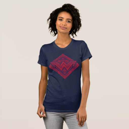 Wonder Woman Amazonian Symbol T-Shirt | Zazzle