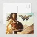 Wonder Woman At Sunset Postcard | Zazzle