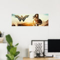 Wonder Woman At Sunset Poster | Zazzle