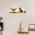 Wonder Woman At Sunset Poster | Zazzle