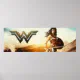 Wonder Woman At Sunset Poster | Zazzle