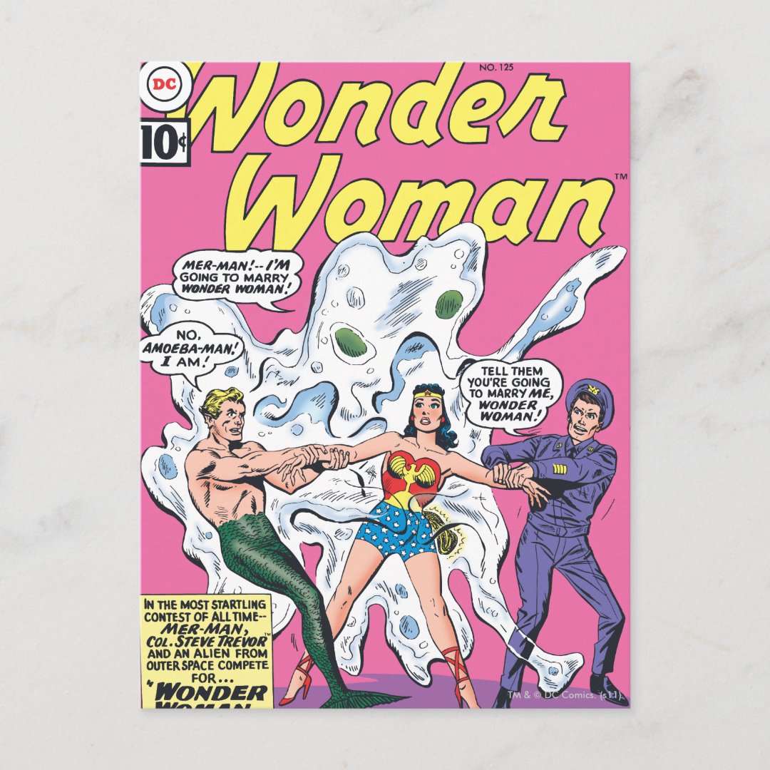 Wonder Woman Battle Prize Postcard | Zazzle