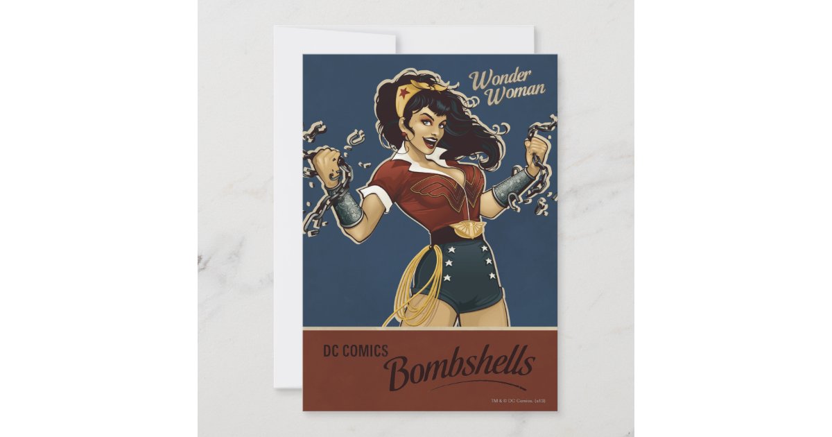 Wonder Woman Bombshell | Zazzle