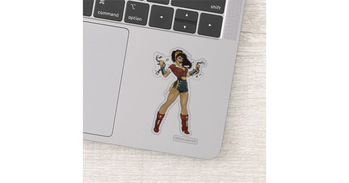 Wonder Woman Bombshell Sticker | Zazzle