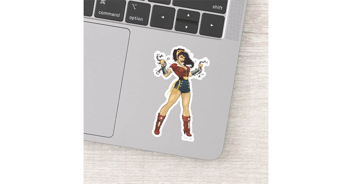 Wonder Woman Bombshell Sticker | Zazzle