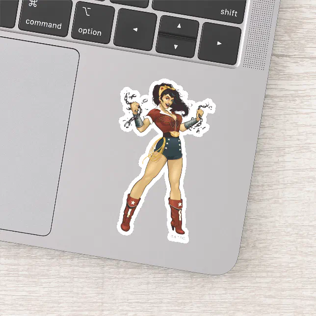 Wonder Woman Bombshell Sticker | Zazzle