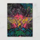 Wonder Woman Brick Wall Collage Postcard | Zazzle