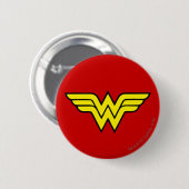 Wonder Woman | Classic Logo Button | Zazzle