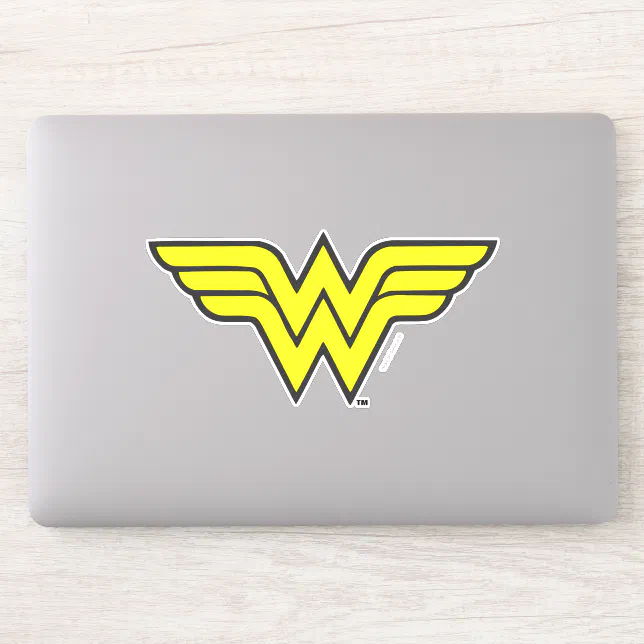 Wonder Woman | Classic Logo Sticker | Zazzle